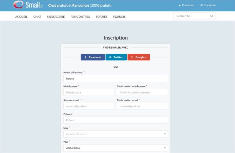 Smail : un site de chat et rencontre 100 % gratuit